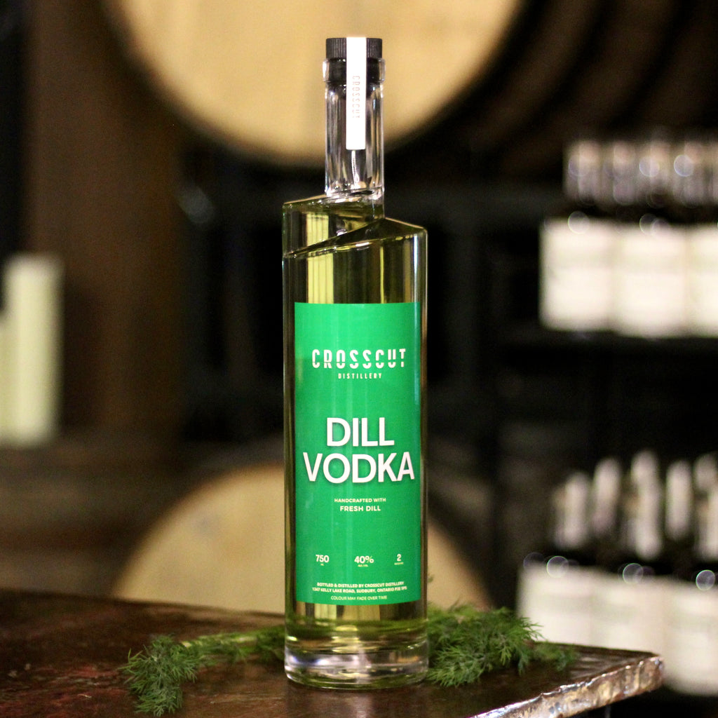 Dill Vodka | 750ml | – Crosscut Distillery